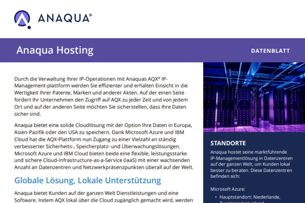 ANAQUA Studio Claims Transformation | Intellectual Property Software