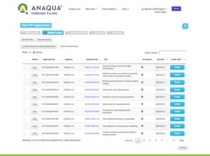Foreign Patent Filing Services -Save Time and Money | ANAQUA