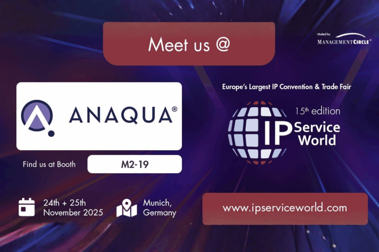IP Service World 2025: Treffen Sie Anaqua in München! - Anaqua IP ...
