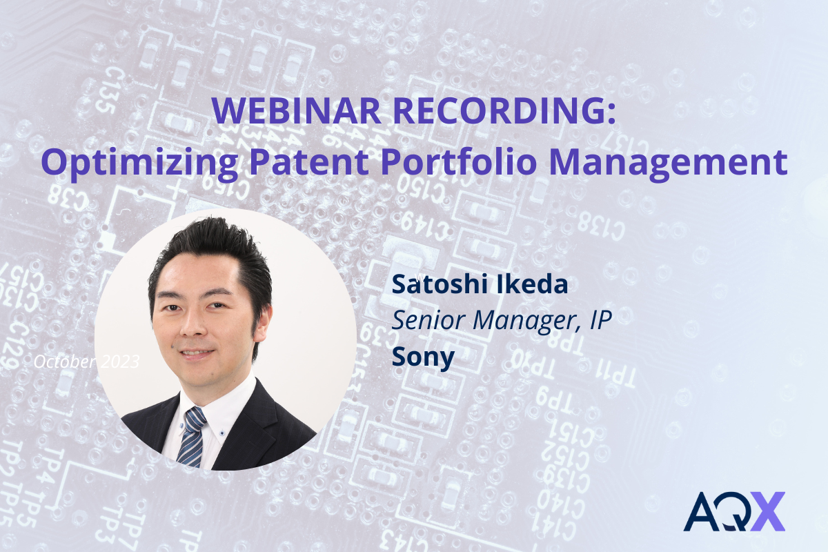 Optimizing Patent Portfolio Management: Standardizing Practices for ...