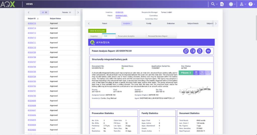 Enhance Your IP Portfolio Management with AQX®: Part 2 - Anaqua IP ...